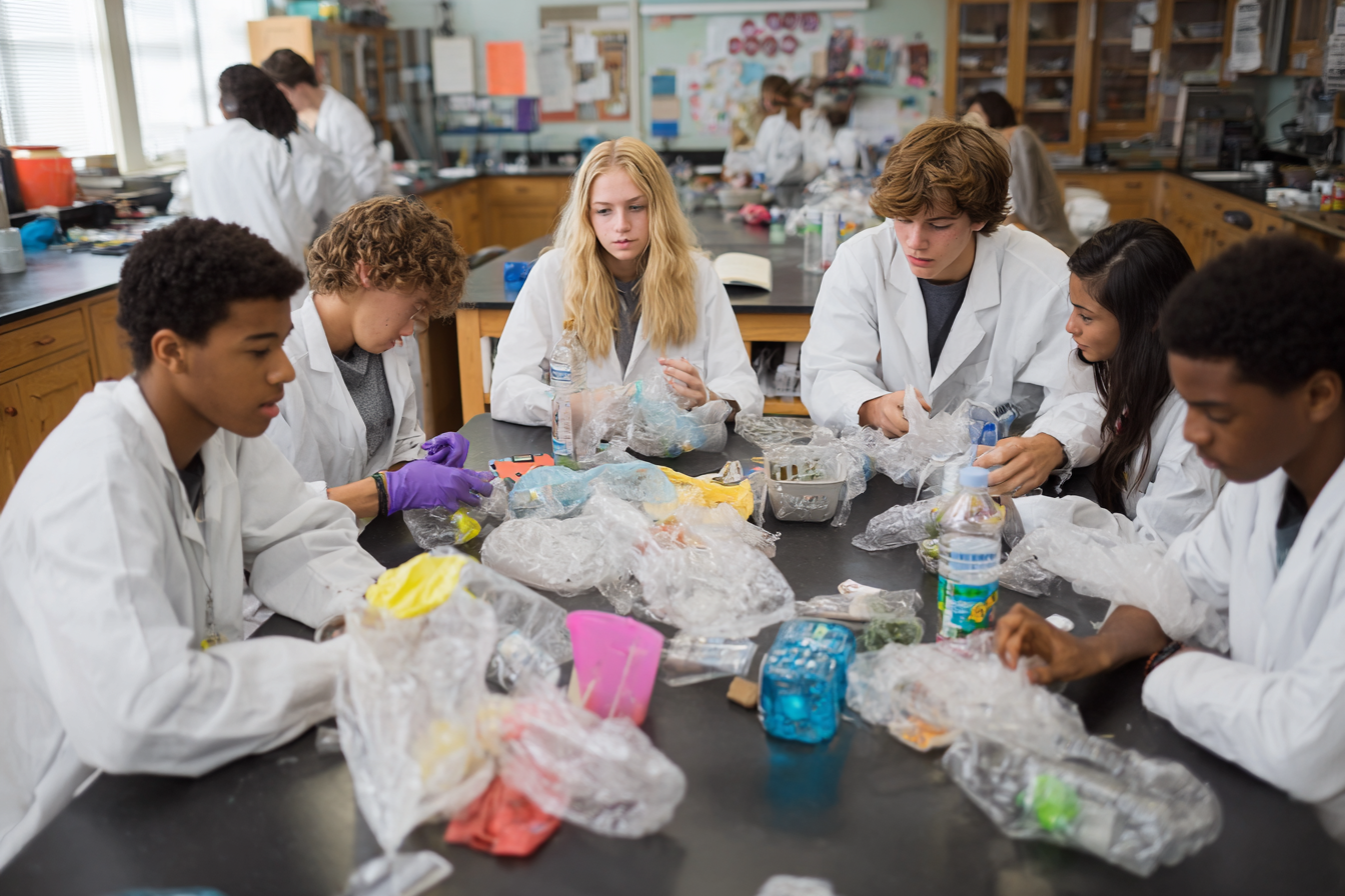 Lesson Plan (Grades 9–12): Biodegradable Plastics Lab – Synthesizing ...