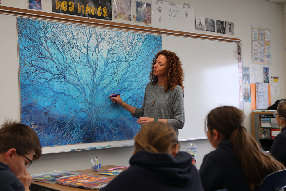 Lesson Plan (Grades 6–8): Fractal Forest Art